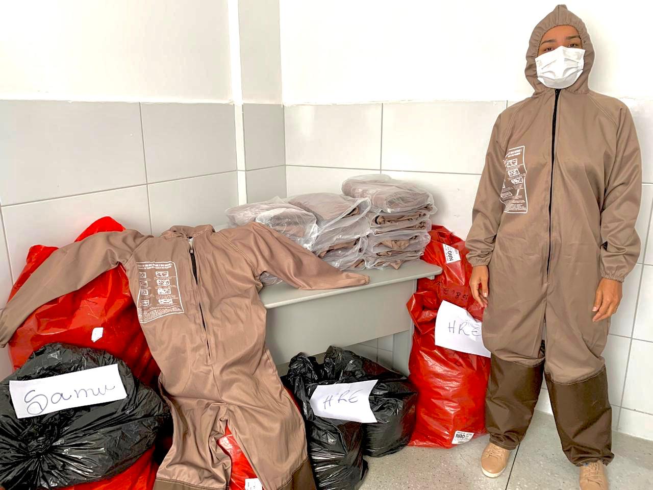 Eunápolis: Profissionais de saúde recebem importante EPI no combate à ...