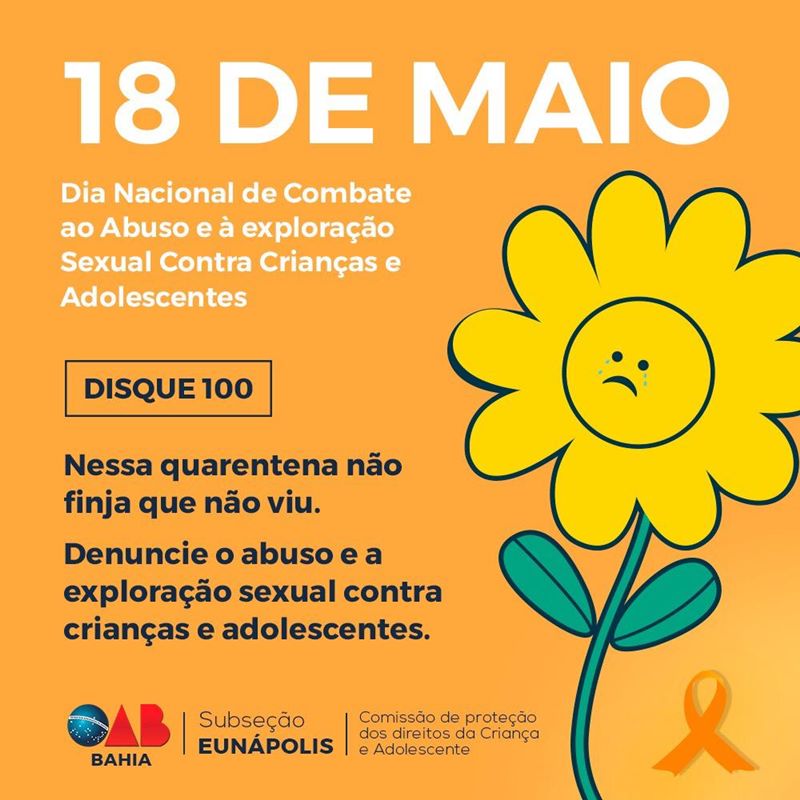 Oab No Combate Ao Abuso E Exploração Sexual Contra Crianças E
